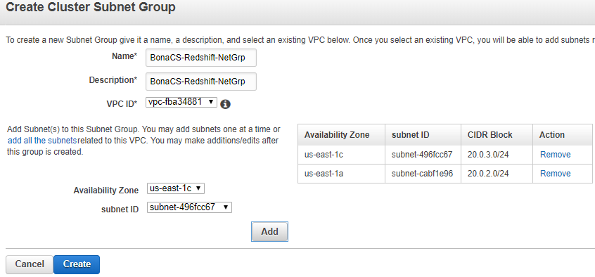 AWS - Como criar um Cluster Redshift - Yadax Databases